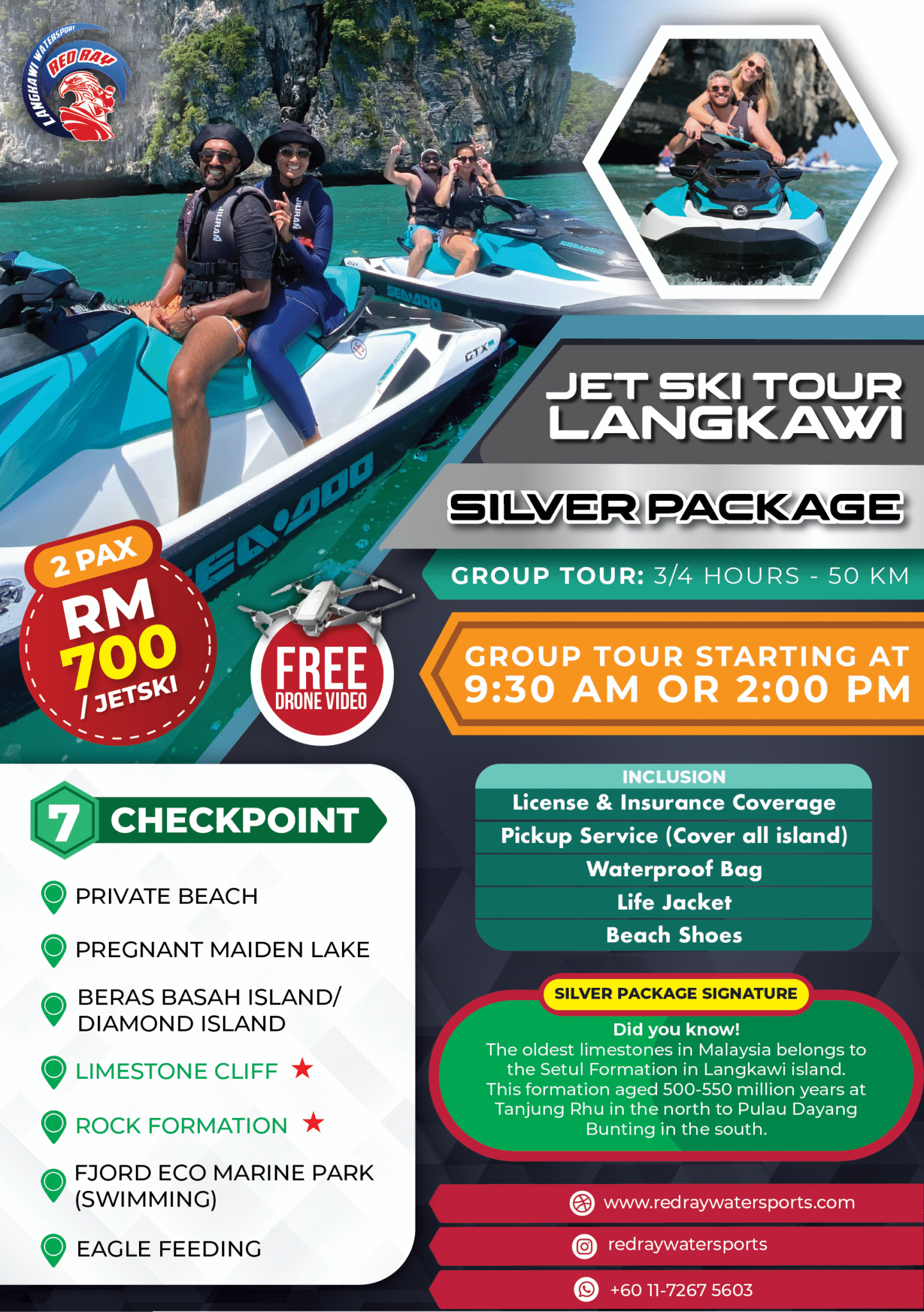 RR Our Packages - Red Ray Watersports